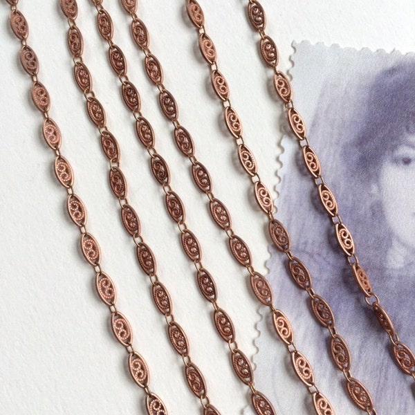 Copper Filigree - Etsy