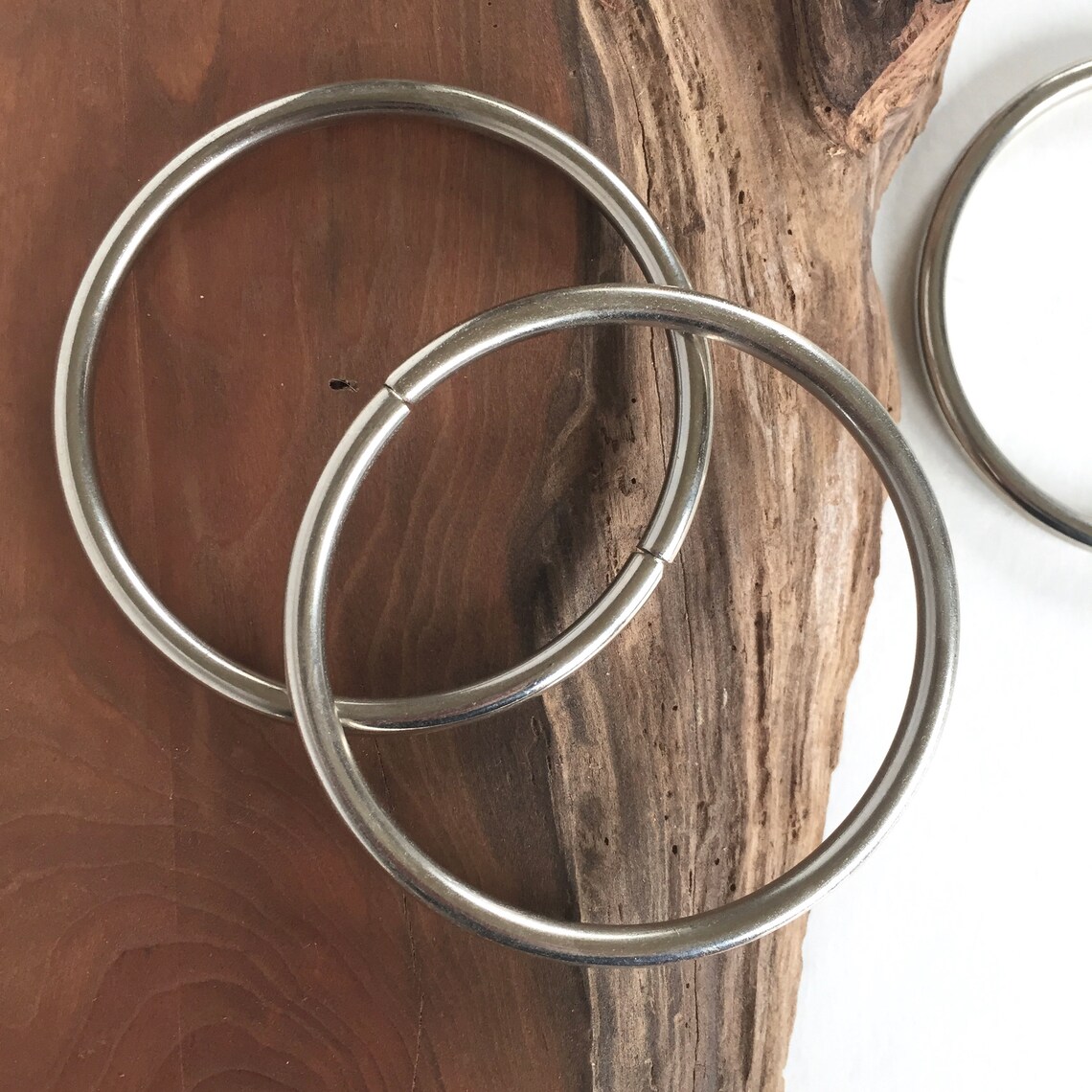 Vintage Heavy Steel Rings Large Rings 5 1PC - Etsy