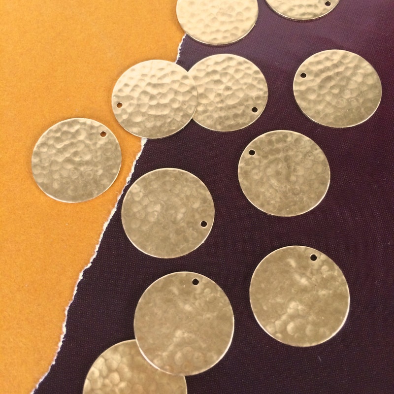 Brass Disc - Etsy UK