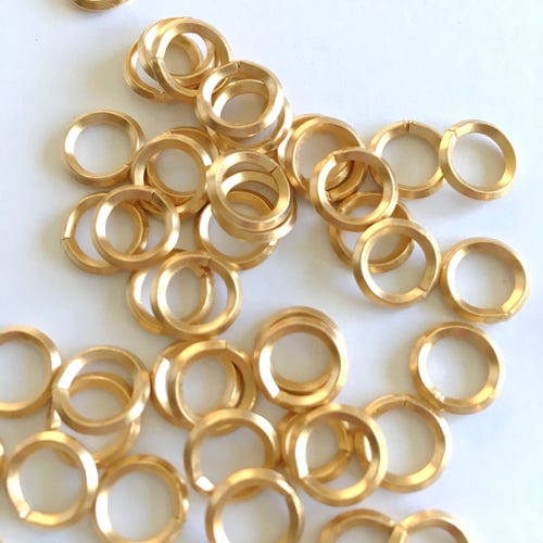 Ring Blanks 5 Brass Ox oxidized Floral Style 6 Oval Glue | Etsy