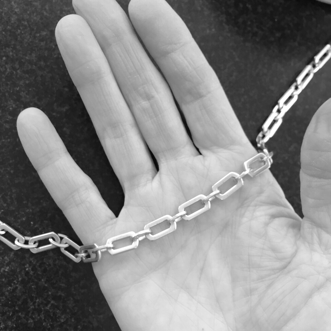 Harvey Chain Heavy Brass Box Link Chain 7mm X 12mm 1FT - Etsy