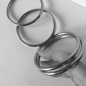 Vintage Heavy Steel Rings, Large Rings, 5", 1PC - Etsy
