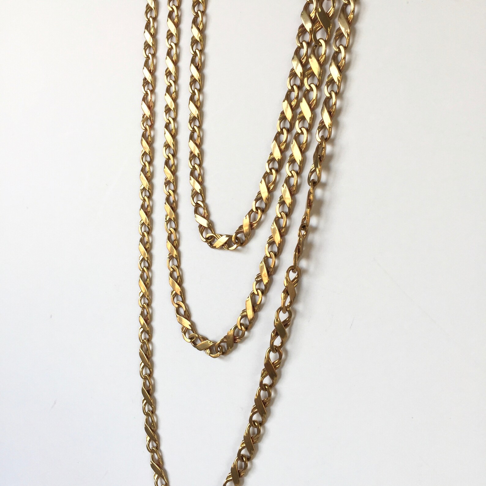 Love Chain X Chain Figure 8 Chain Fancy Brass Chain 6FT | Etsy