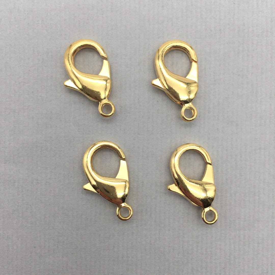 Large Gold Plate Lobster Claw Clasp, 22mm, 2PCS - Etsy