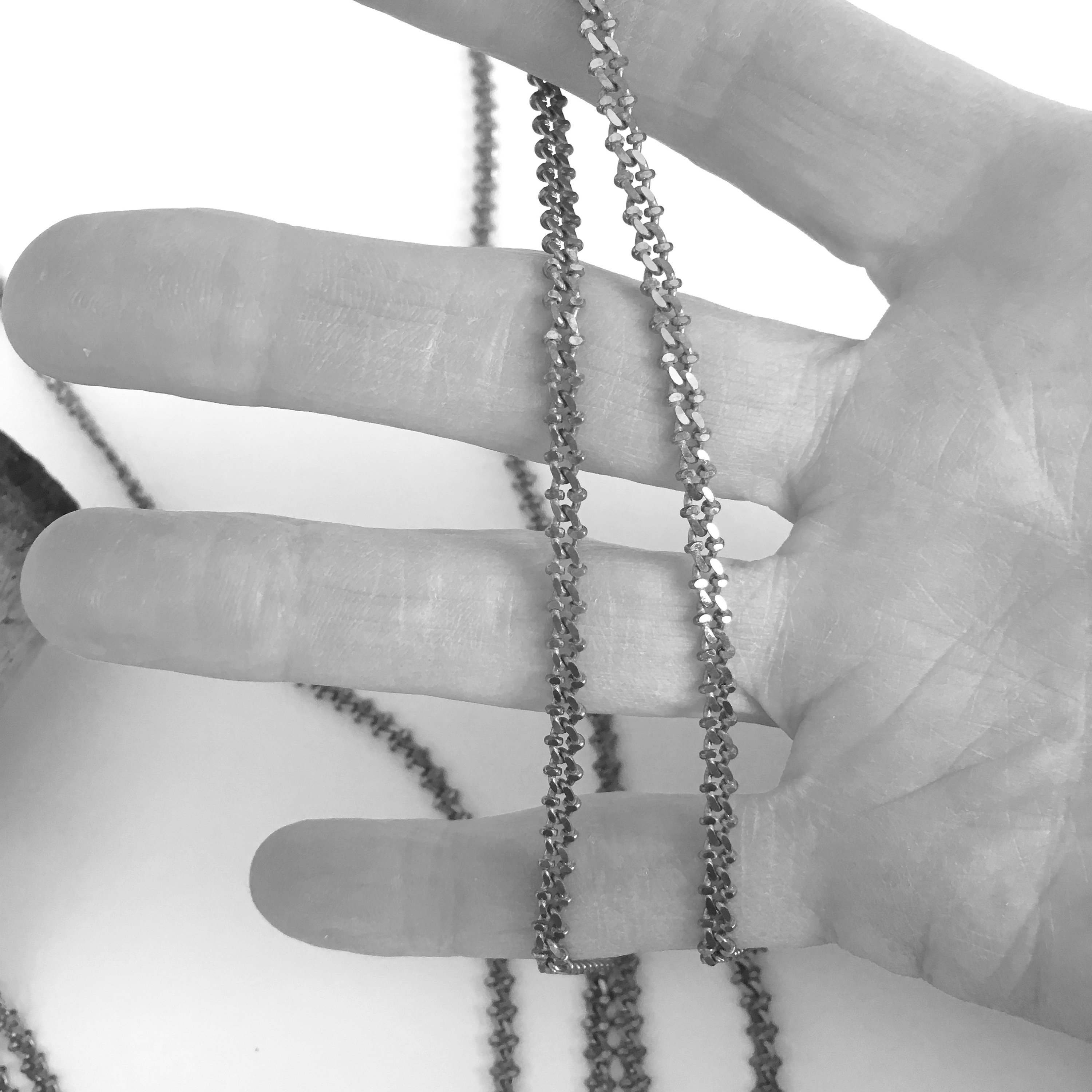 Vintage Hart Chain Vintage Curb Chain 3.5mm 6FT | Etsy