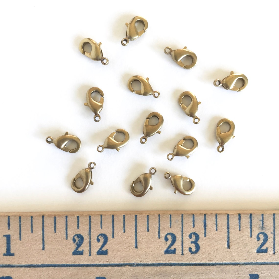 10mm Brass Lobster Claw Tiny Lobster Claw Clasp 20PCS - Etsy
