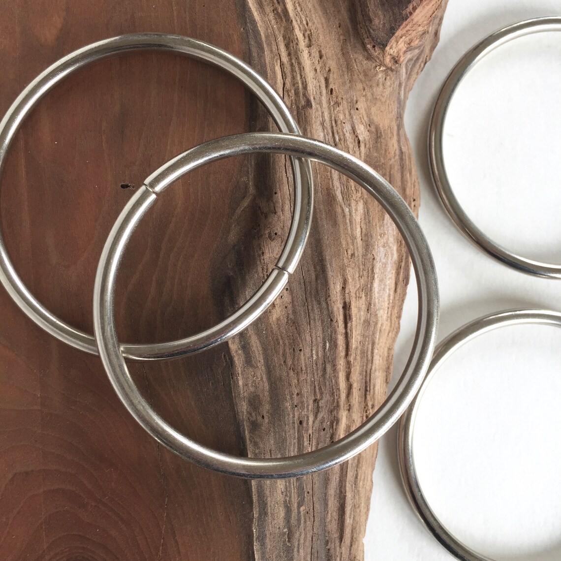 Vintage Heavy Steel Rings Large Rings 5 1PC - Etsy