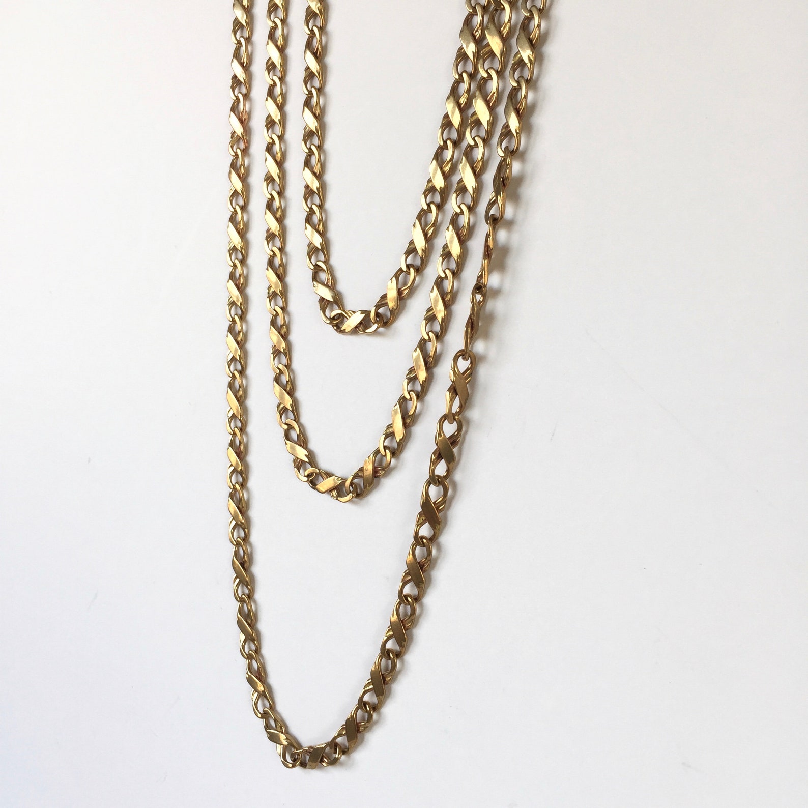 Love Chain XO Chain Figure 8 Chain Fancy Brass Chain 6FT | Etsy