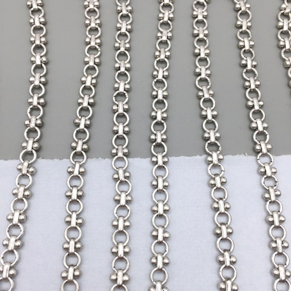 Silver Book Chain - Etsy