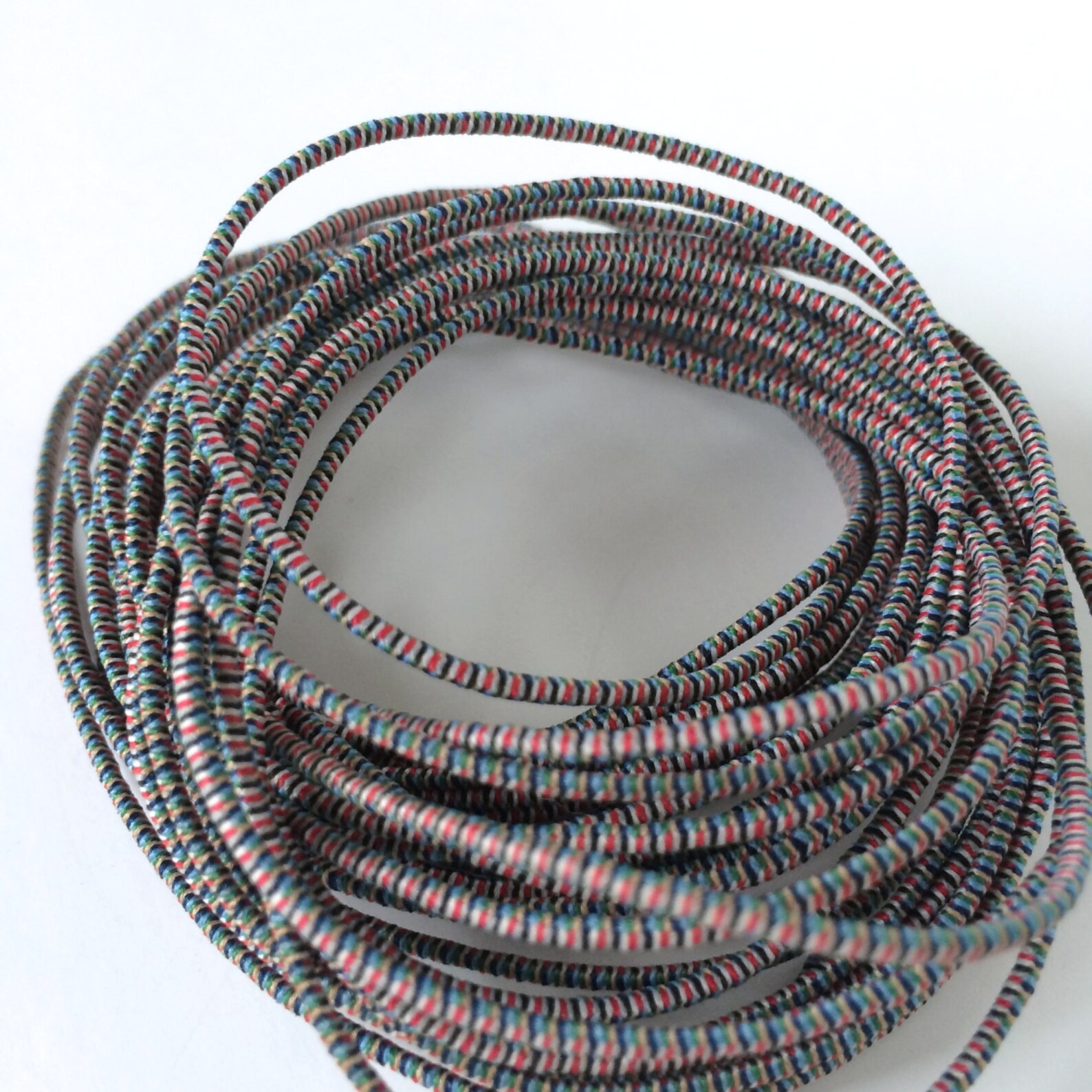 Cordón elástico vintage cordón multi denim cordón elástico - Etsy España