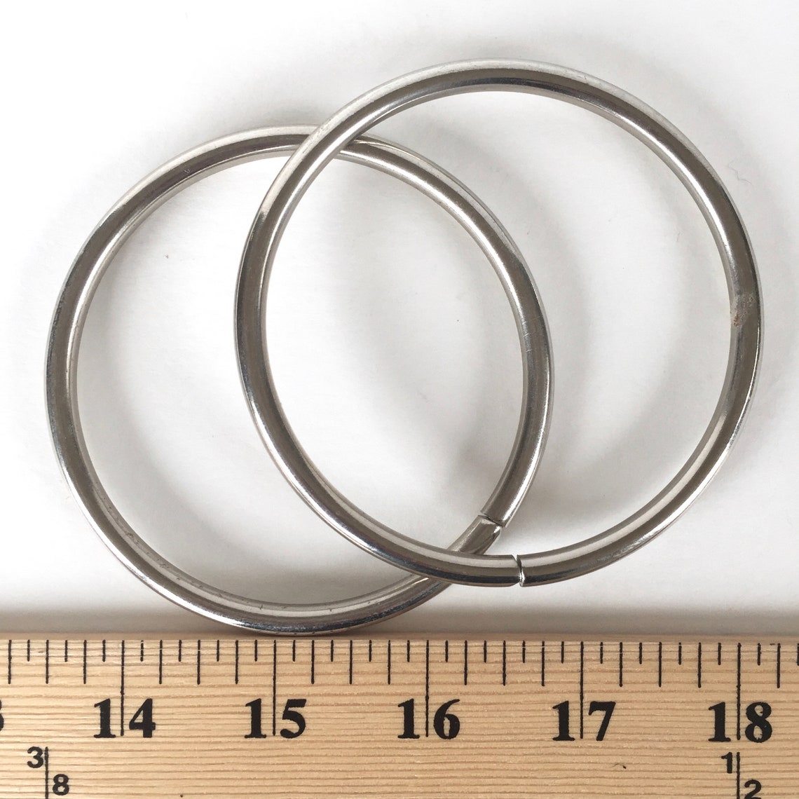 Vintage Heavy Steel Rings Large Rings 5 1PC - Etsy