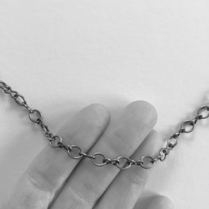 Figure Eight Oval Brass Ox Cable Chain, Figaro Chain, 6mm, 8FT - Etsy