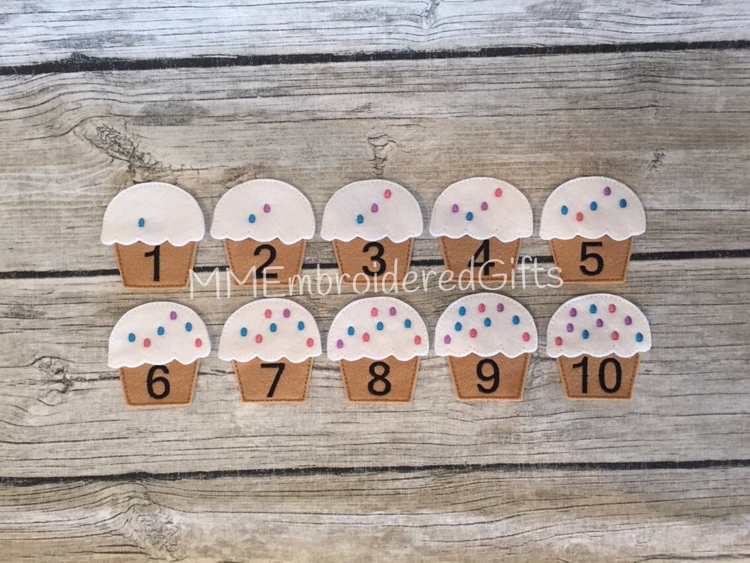 Cupcake Matching Game - Etsy
