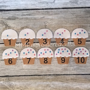 Cupcake Matching Game - Etsy