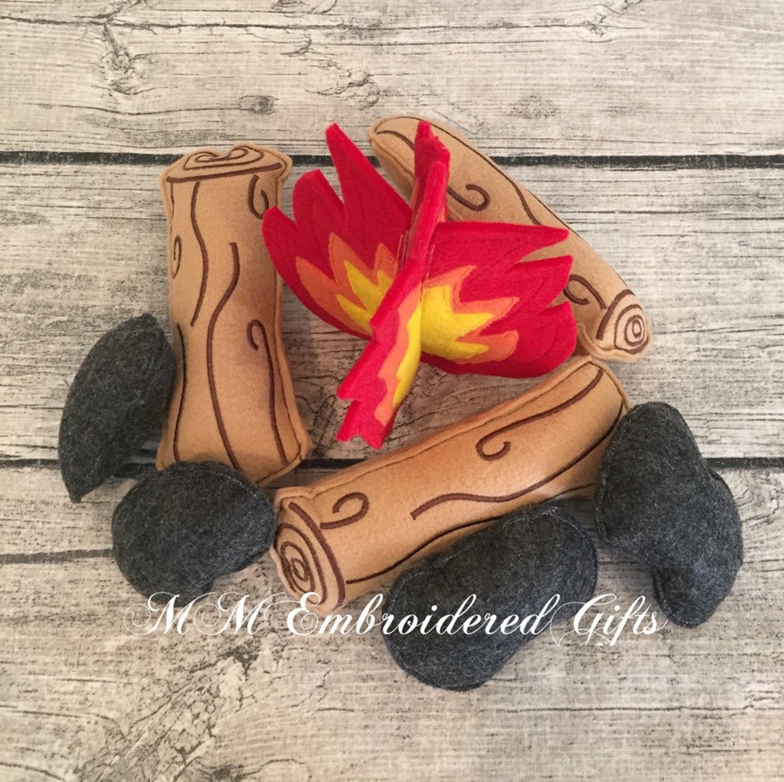 Felt Campfire Etsy