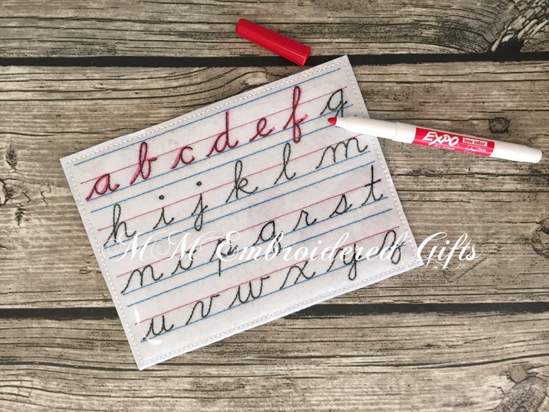 Reusable Letter/writing Practice - Etsy