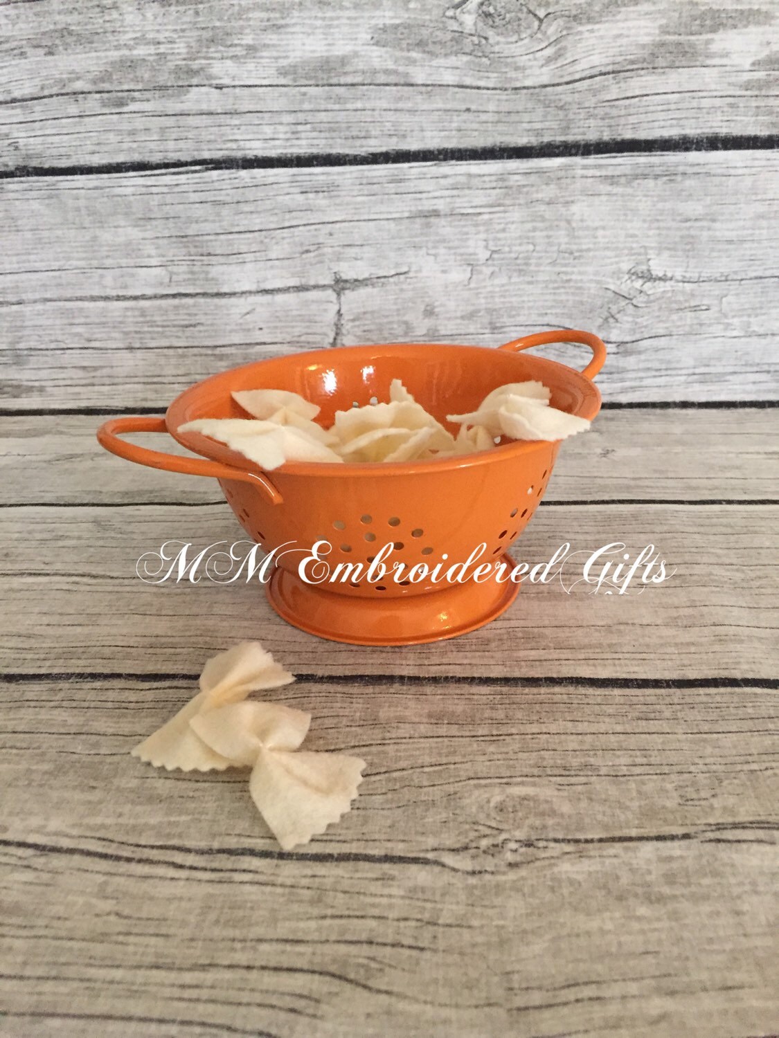 Farfalle Pasta With Colander - Etsy Canada