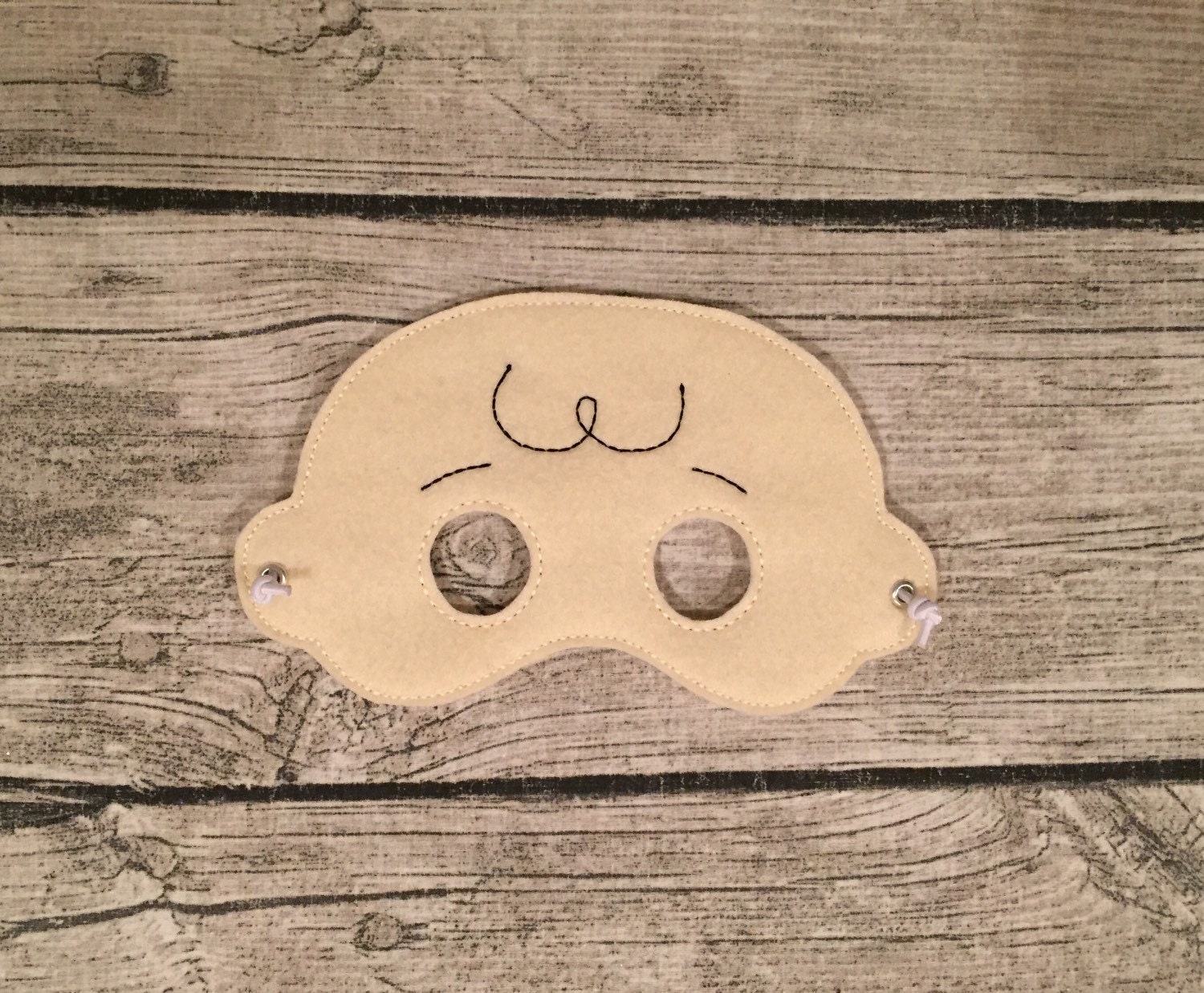 Charlie Brown Inspired Mask - Etsy