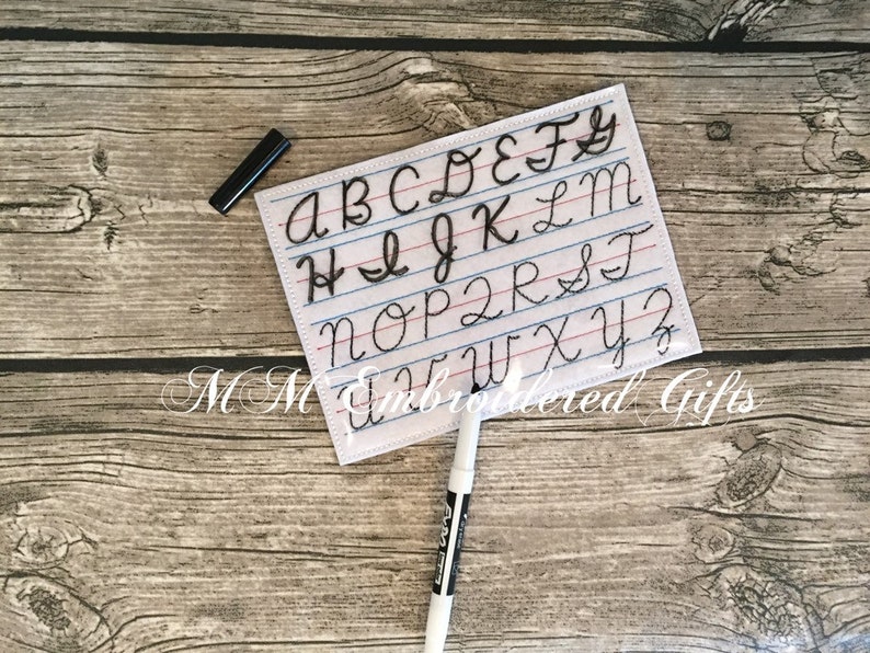 Reusable Letter/writing Practice - Etsy