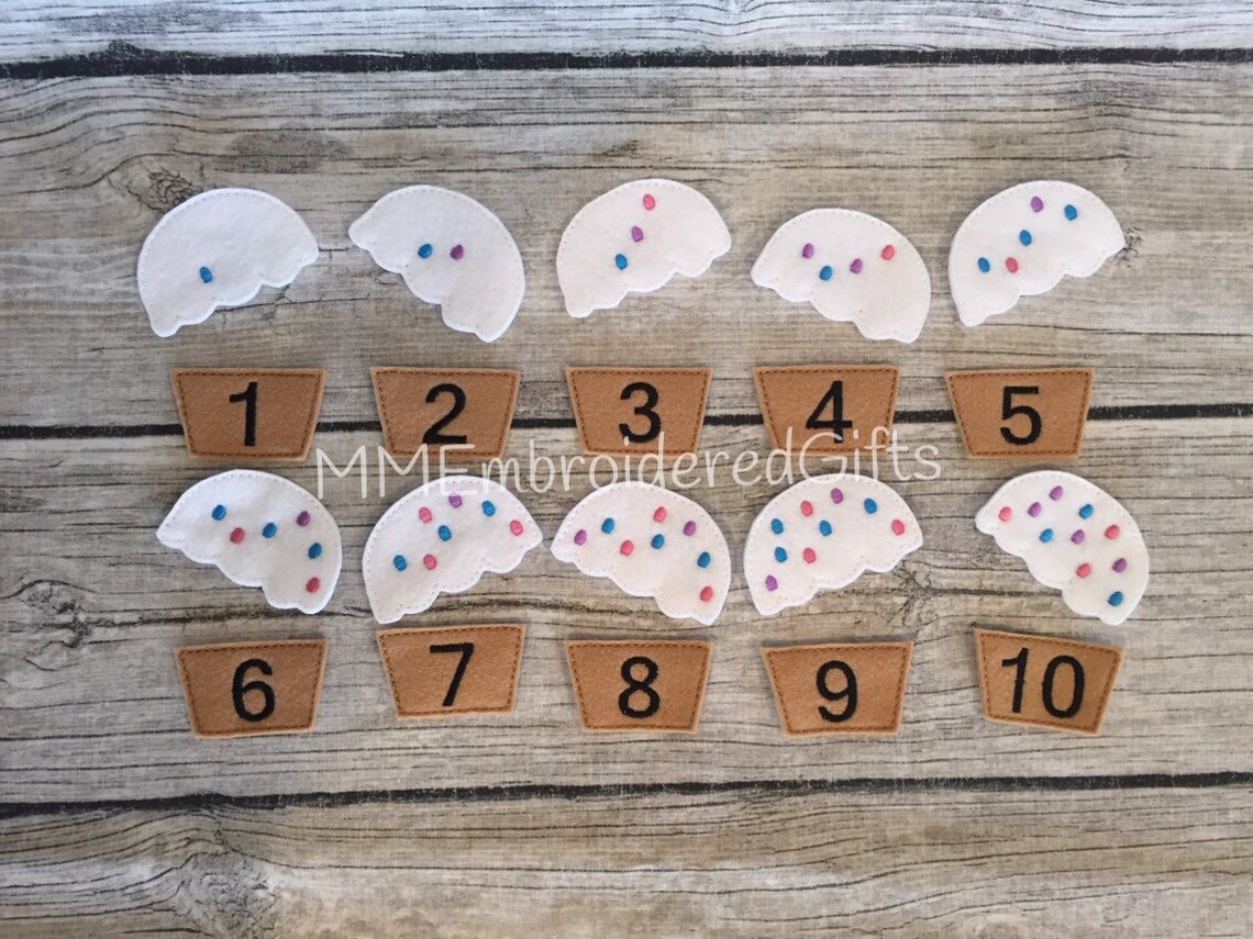 Cupcake Matching Game - Etsy