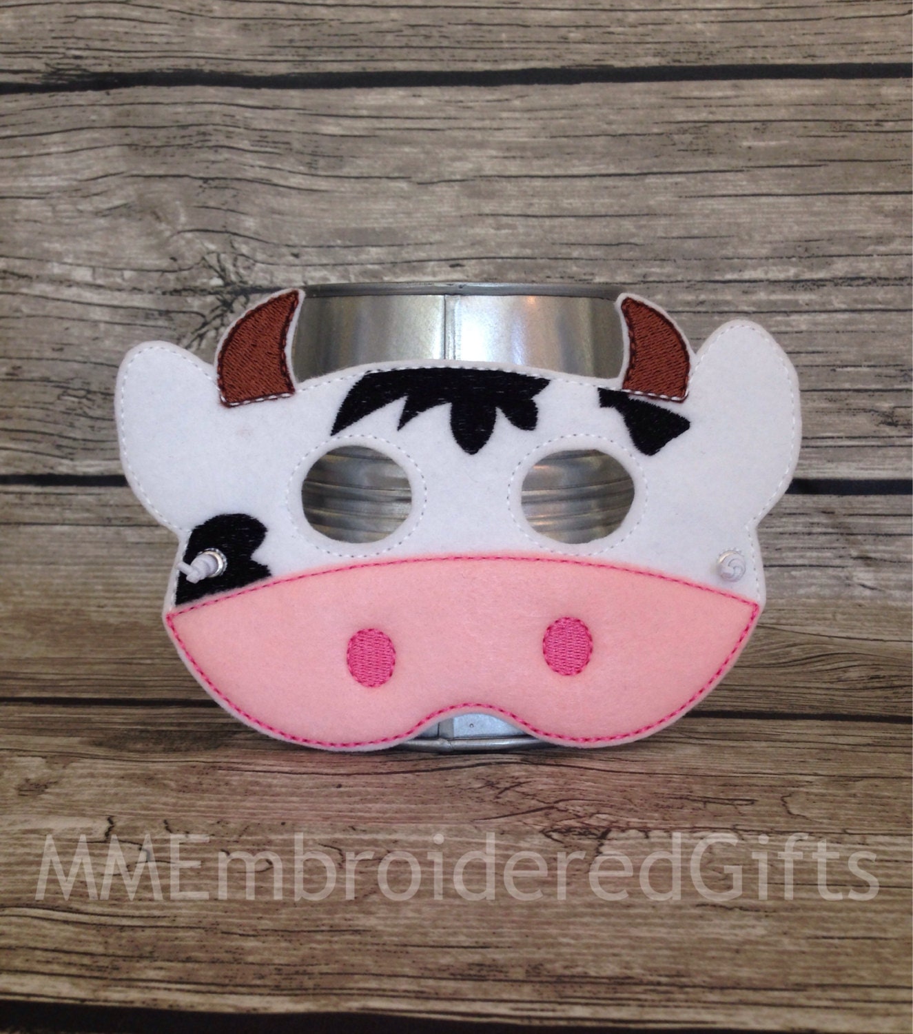 Homemade Cow Mask