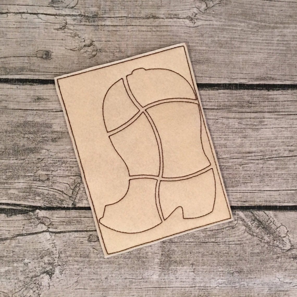 Cowboy Boot Puzzle | Etsy
