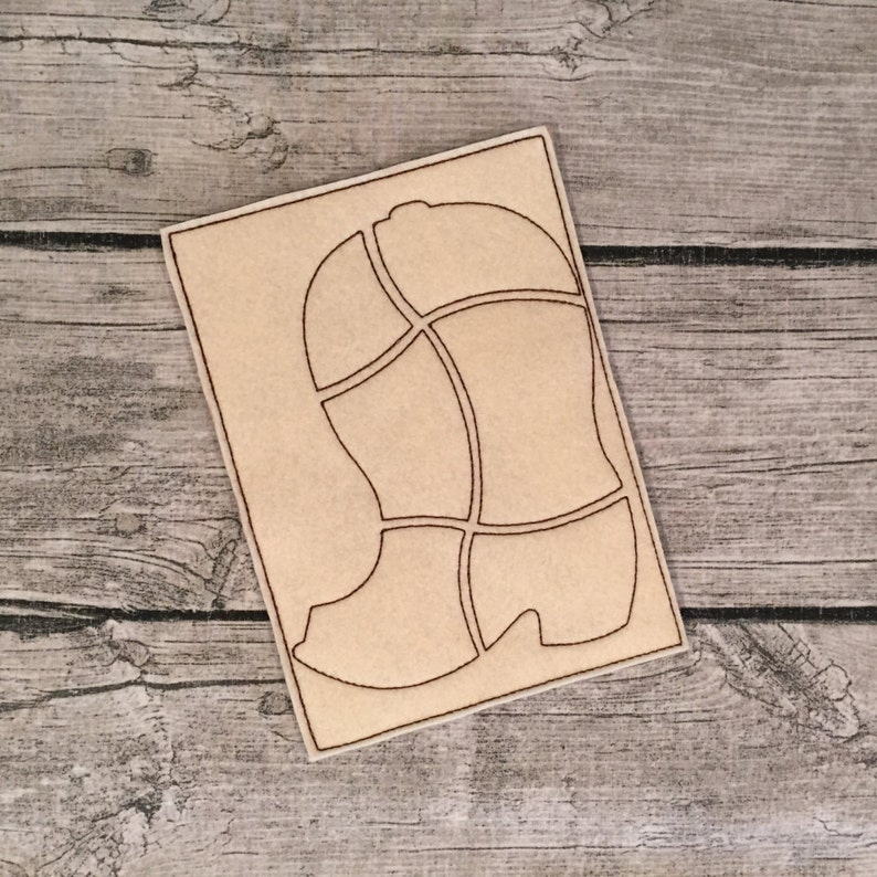 Cowboy Boot Puzzle | Etsy