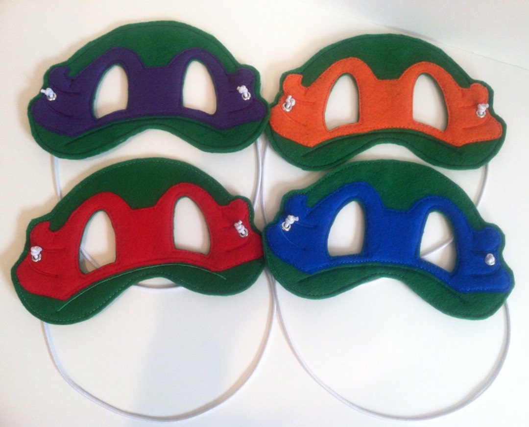 Teenage Mutant Ninja Turtles Inspired Mask - Etsy
