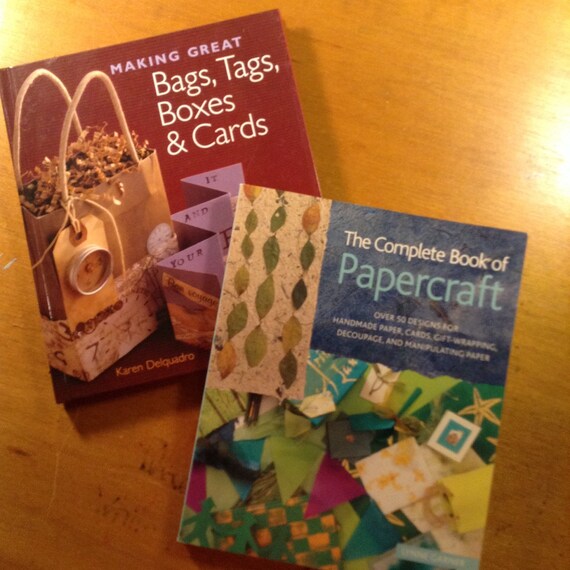 Papercraft Book Set 2 Books - Etsy