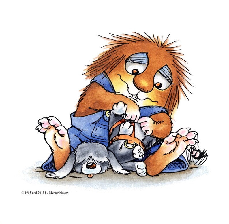 LC Mercer Mayer's Little Critter Just Me And My Puppy | Etsy