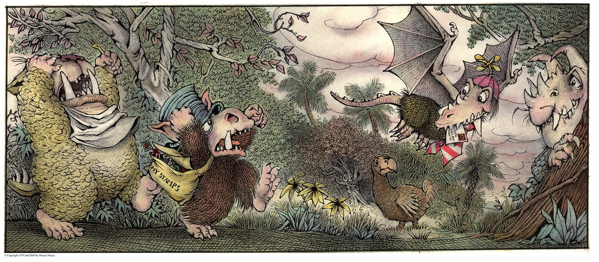 One Monster After Another Poster ONEM2829 - Etsy
