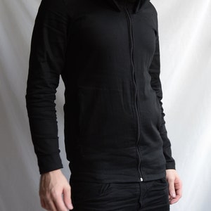 Fashion Ninja Jacket ( Tags Minimalist Mens Black Dark Noir Jacket ...