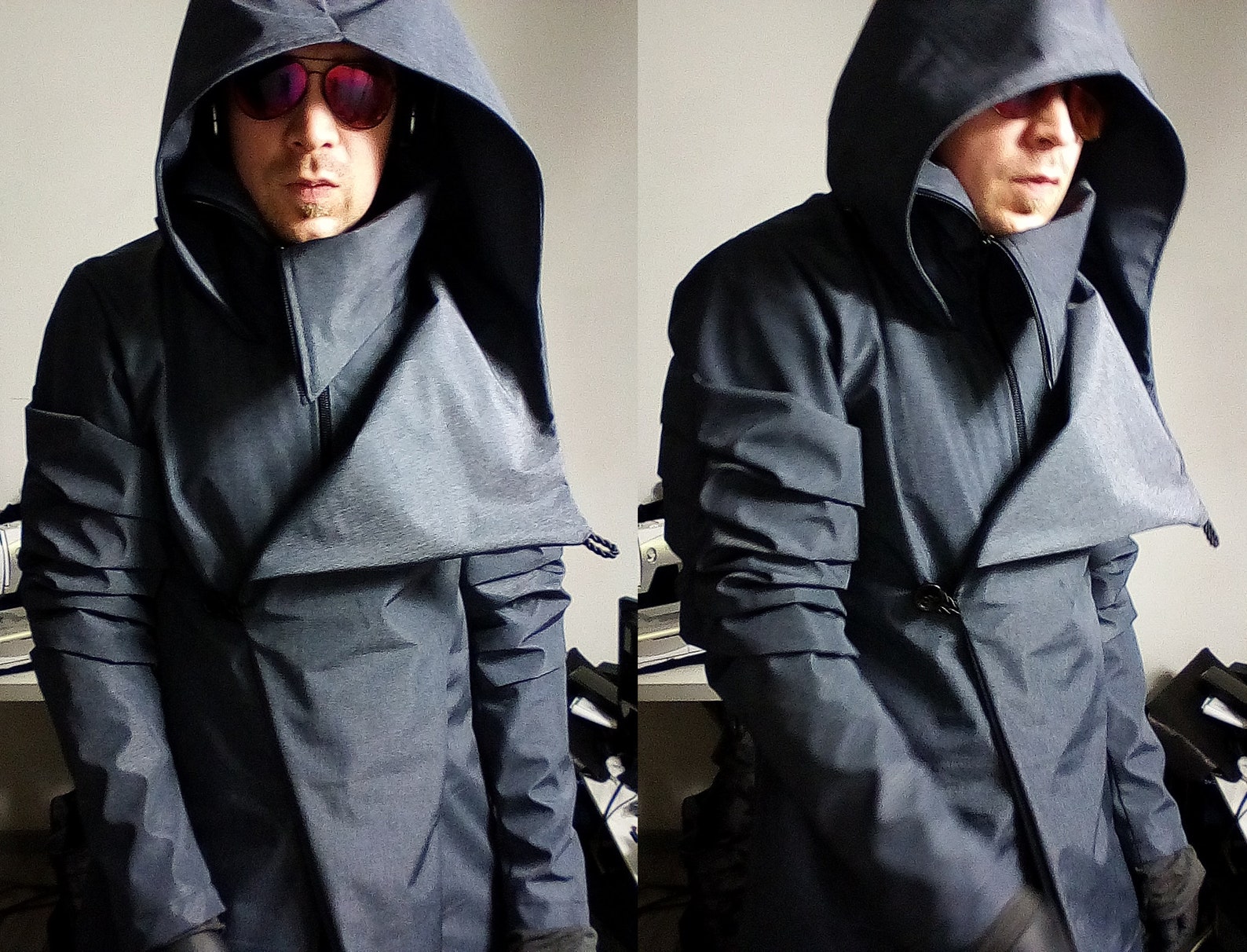 Helix Jacket Mens Raincoat Waterproof Water Resistant | Etsy UK