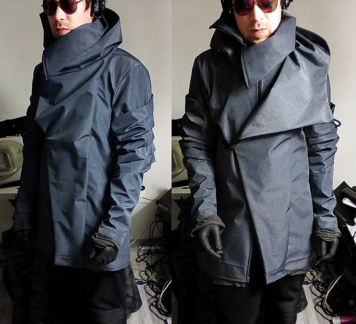 Helix Jacket Mens Raincoat Waterproof Water Resistant - Etsy