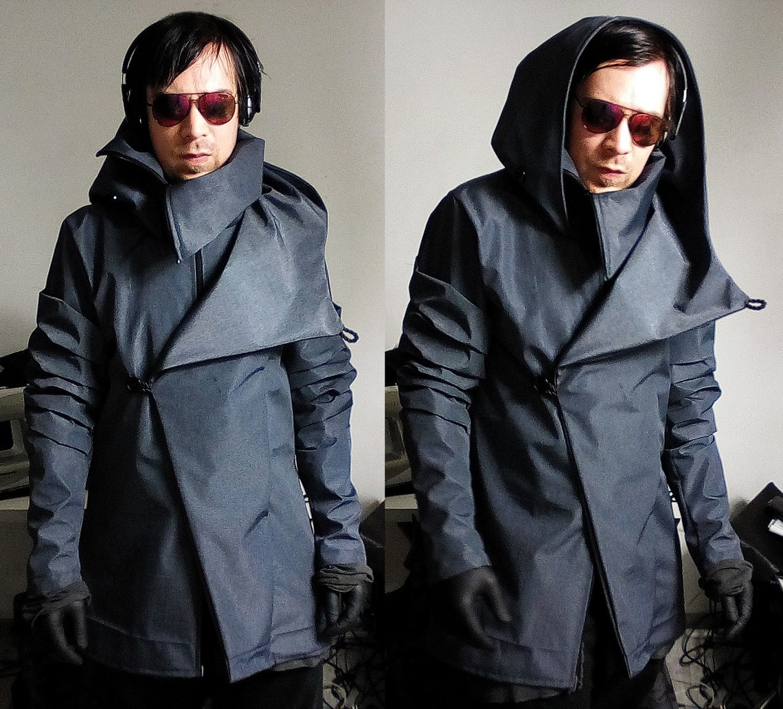 Helix Jacket Mens Raincoat Waterproof Water Resistant - Etsy