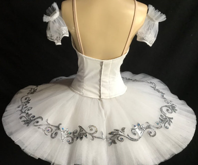 Ballet Tutu Silver White Ballet Tutu | Etsy