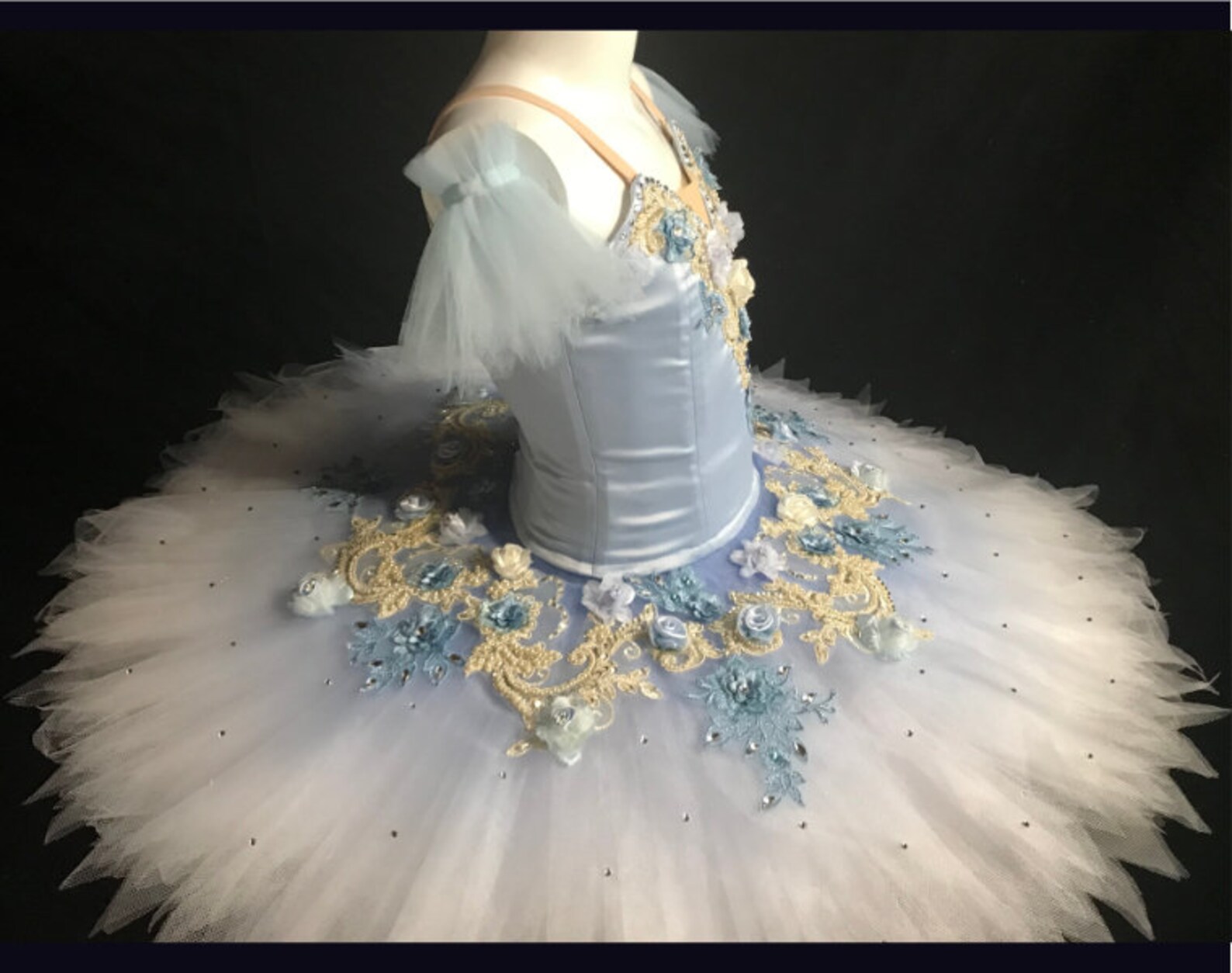Ballet Tutu Light Blue Pro Ballet Tutu - Etsy