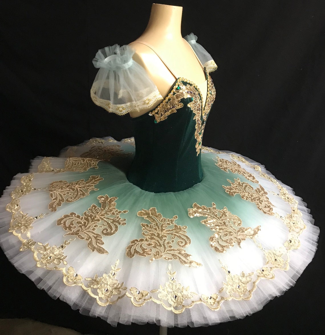 Ballet Tutu - Ombré Green Ballet Tutu - Etsy