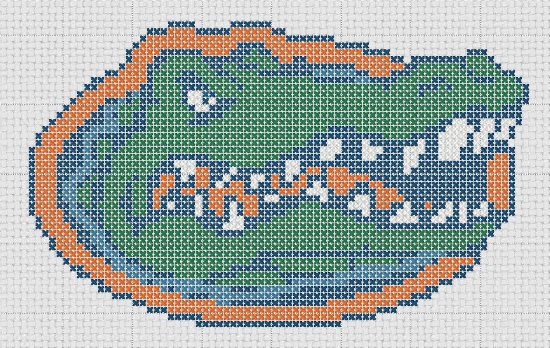 Florida Gators Logo Cross Stitch Pattern ONLY - Etsy