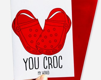 You CROC My World Crocs, Gardening, Crocs Card, Shoes, Sneakerhead ...