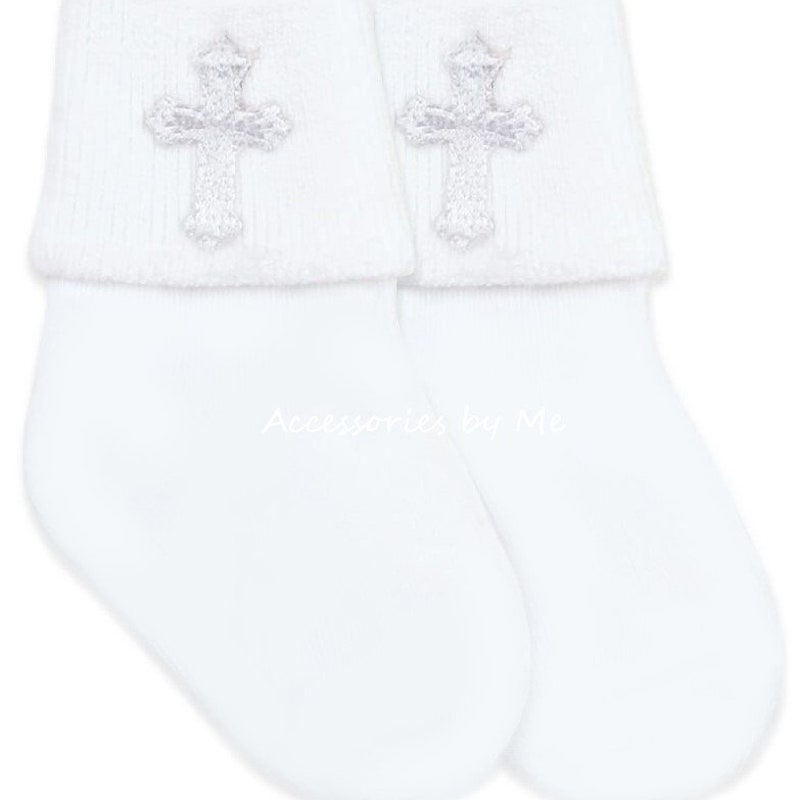 Embroidered Baptism Socks - Etsy