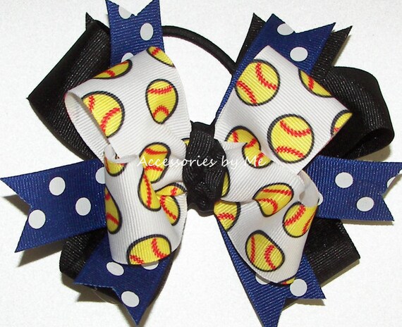 Hair Ribbons For Softball Players