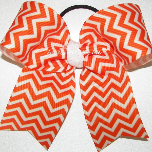 Chevron Cheer Bow - Etsy
