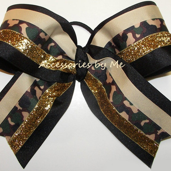 Military Cheer Bow - Etsy