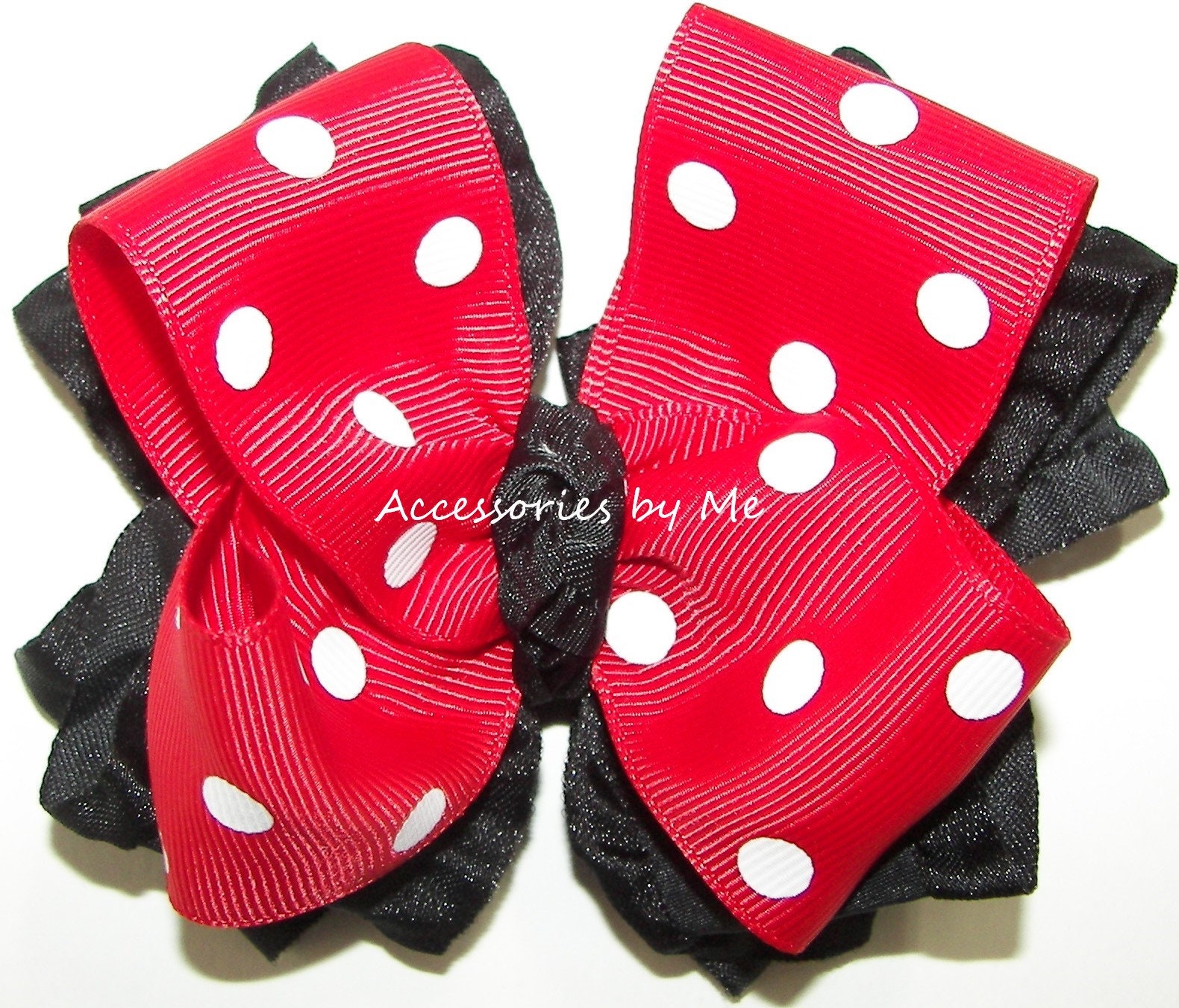 Minnie Mouse Socks, Red Black Bow Socks, Minnie Mouse Ruffle Bow Socks ...
