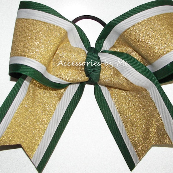 Gold Cheer Bow - Etsy