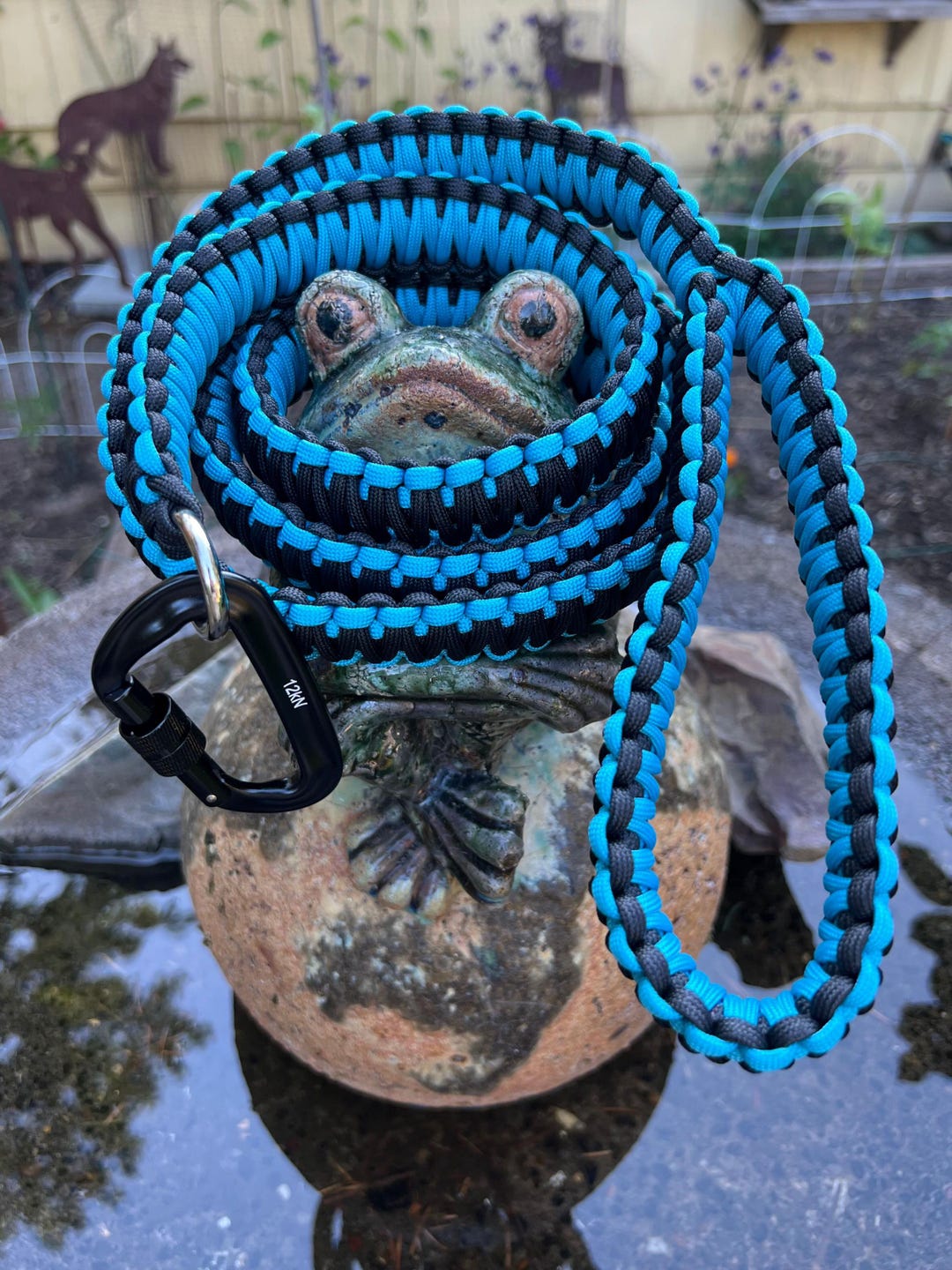 Heavy Duty Paracord Dog Leash King Cobra: Choose Length, Colors and ...