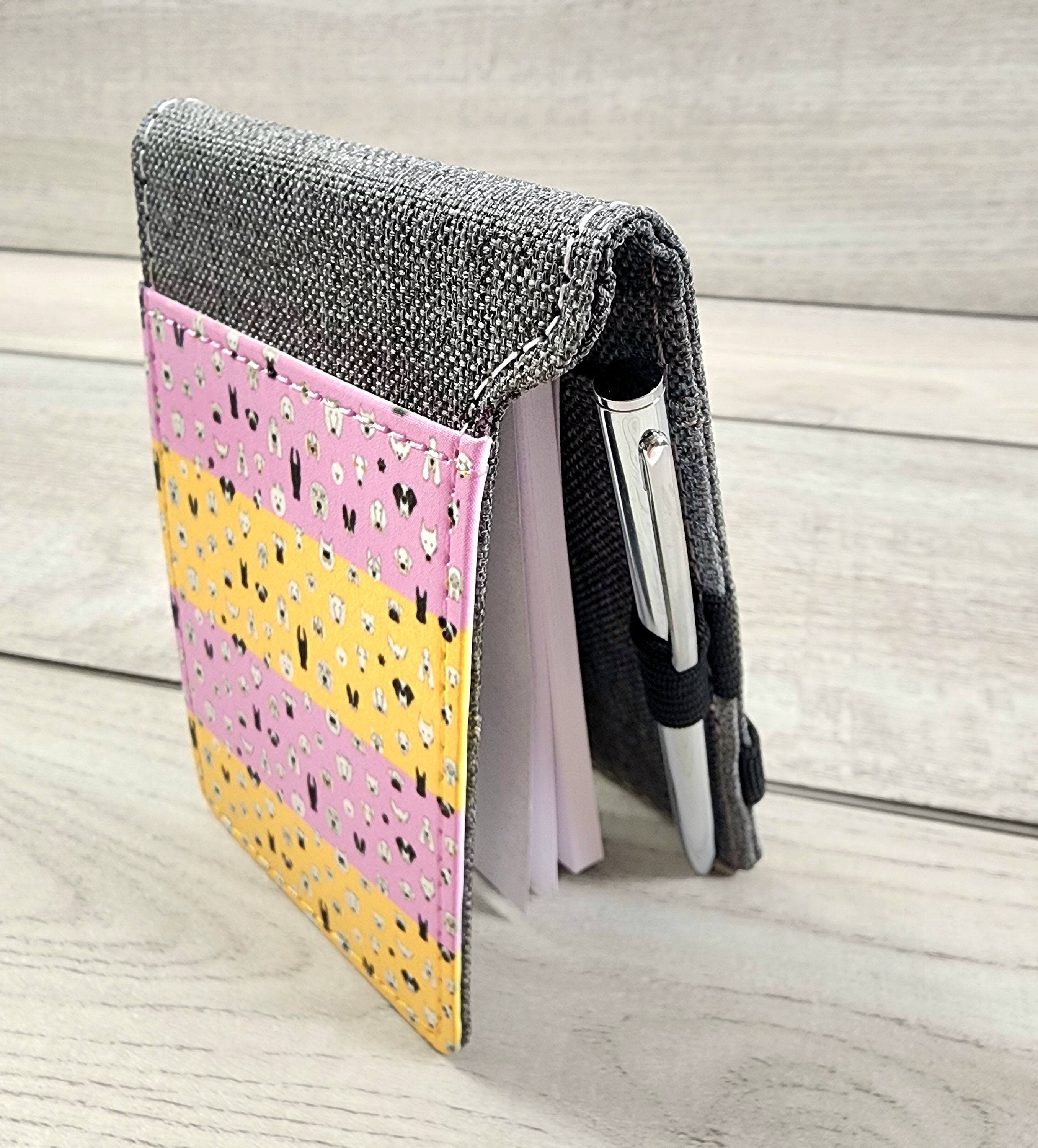 Custom Personalized Mini Notebook With Pen, Choose Your Background, Add ...