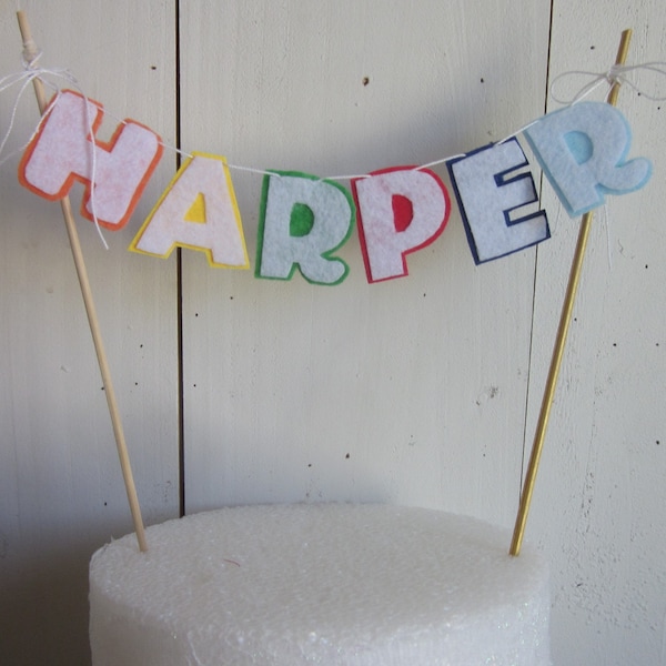 Cake Banner - Etsy