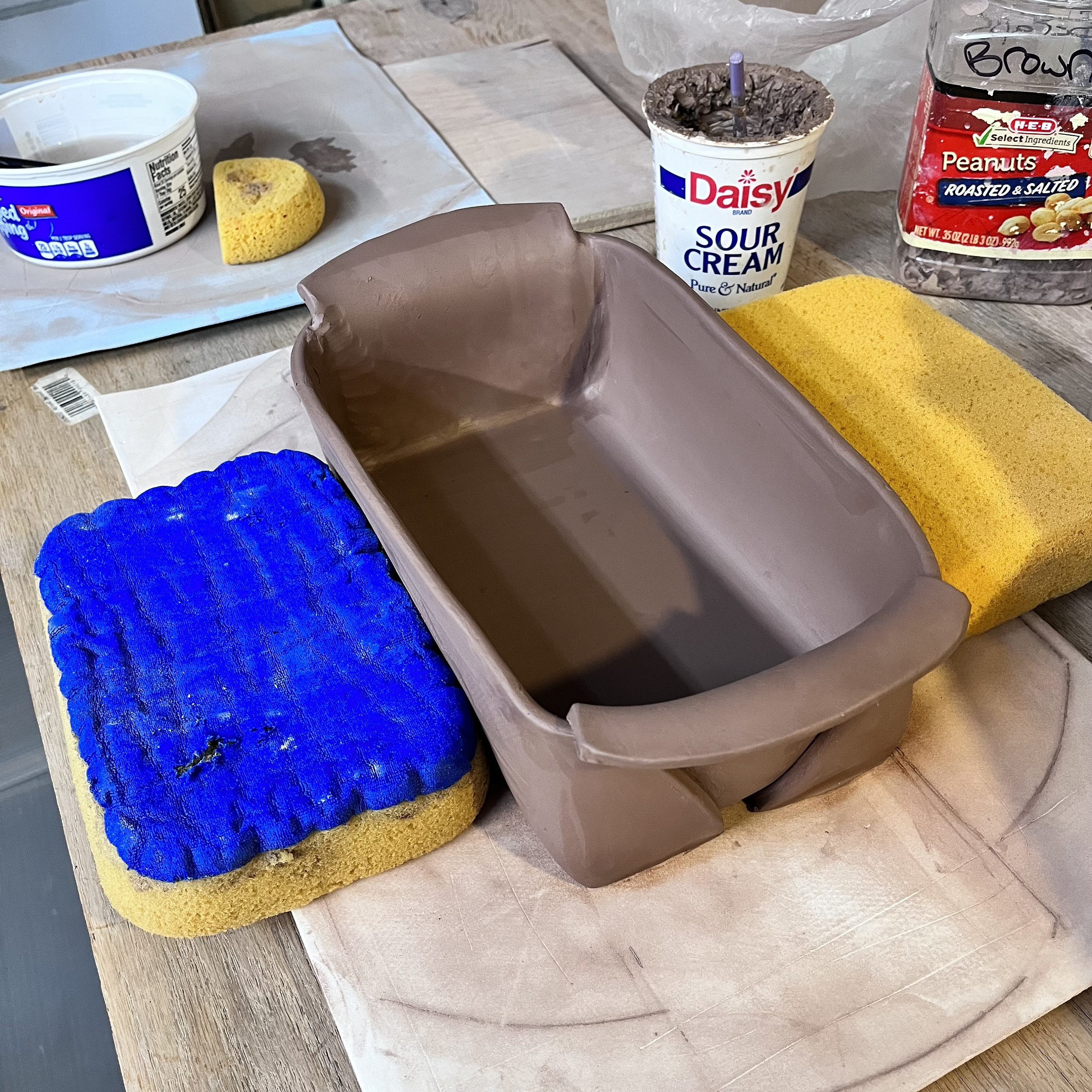Pottery Bread Pan Template: DIY Ceramic Pattern (PDF Download With ...